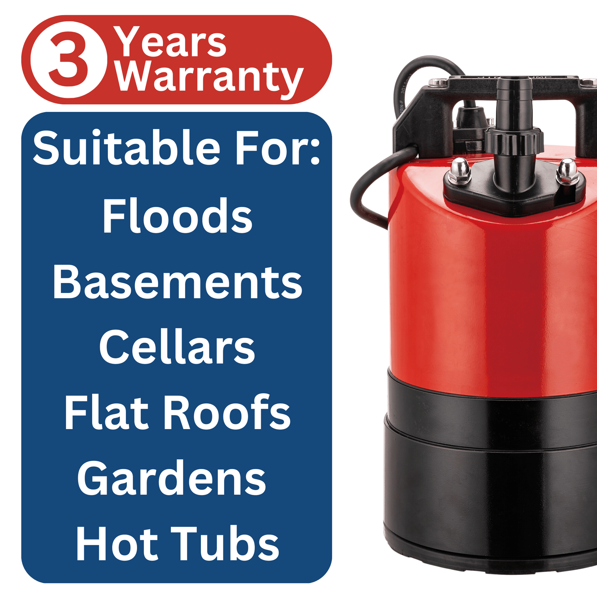 Stream SPK530 Puddle Sucker Pump - Flood Pump — Flood Protection Solutions