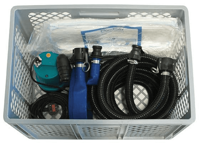 FloodMate Kit: Flood Defence with Water Pump 3in1 — Flood Protection ...